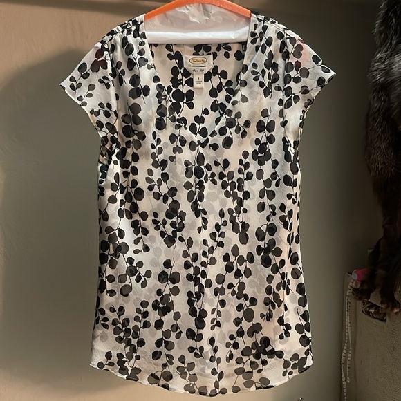 Talbots | Tops | Talbots Silk Blouse | Poshmark
